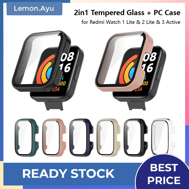 Jual Bumper Frame Protective Case + Tempered Glass Hard Screen ...