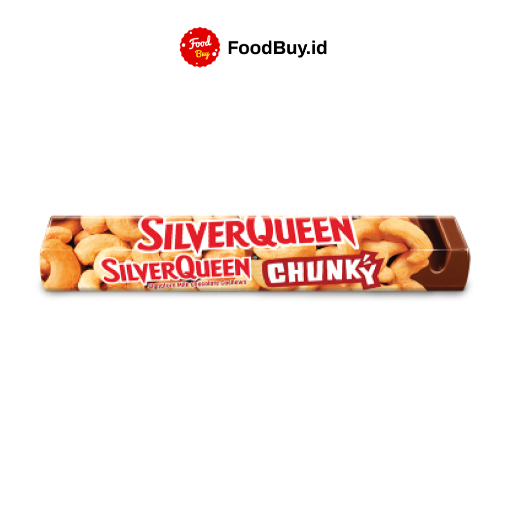 Jual SilverQueen Chunky Bar Milk Chocolate Cashew 95 gr | Shopee Indonesia