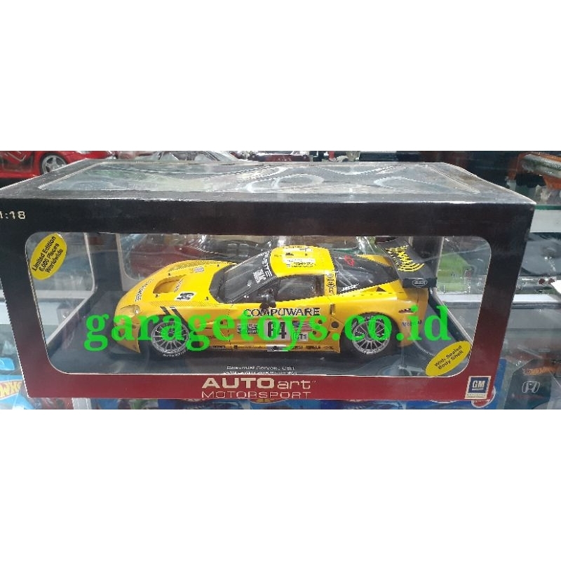 Jual Autoart 1:18 Diecast Chevrolet Corvette C6R 2006 Winner Lemans ...
