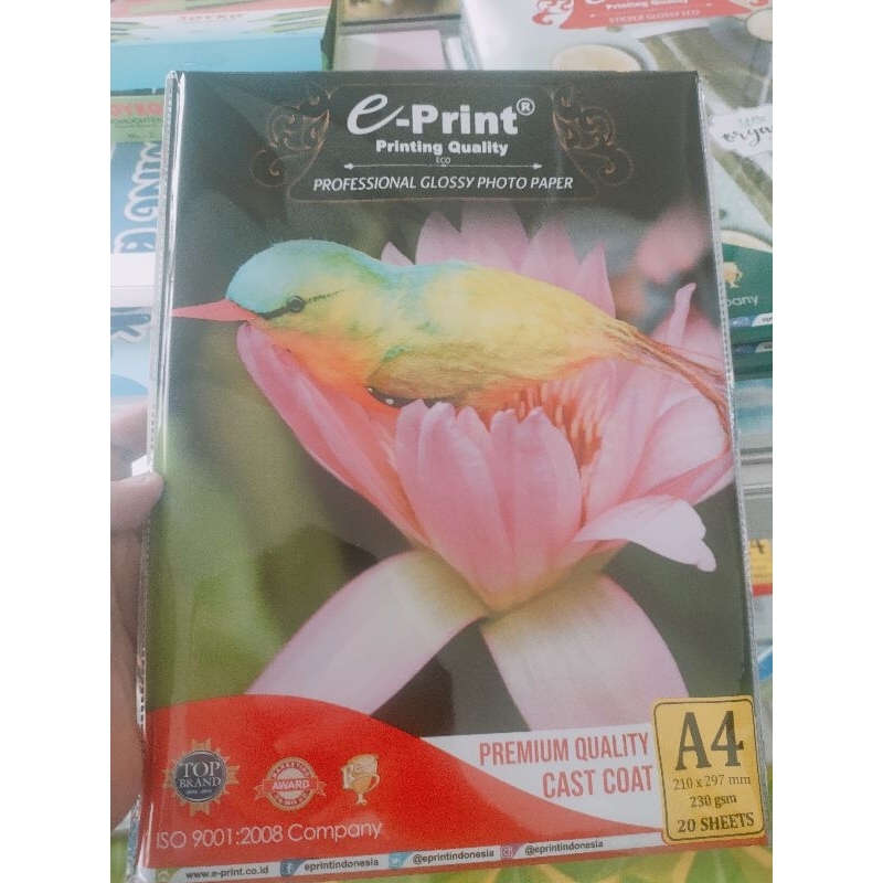 Jual Toko Oryza,kertas photo e print isi 20 lembar,cetak foto kualitas ...