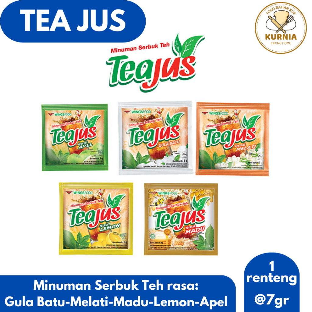 Jual TEA JUS MINUMAN SERBUK TEH 1 RENTENG | Shopee Indonesia