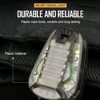 Jual Lampu Helm Tactical / Helmet Signal Light | Shopee Indonesia