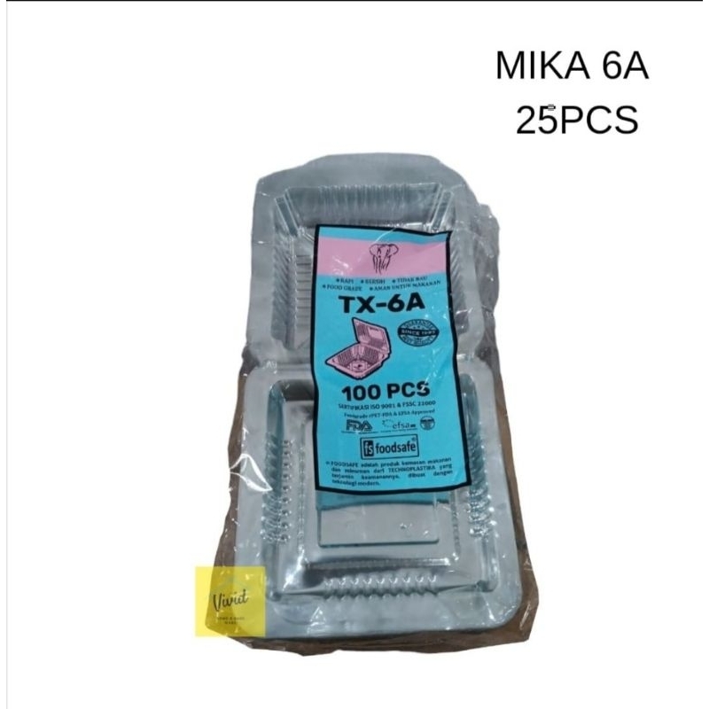 Jual Mika Plastik TX 7L/6A - isi 25 pcs | Shopee Indonesia