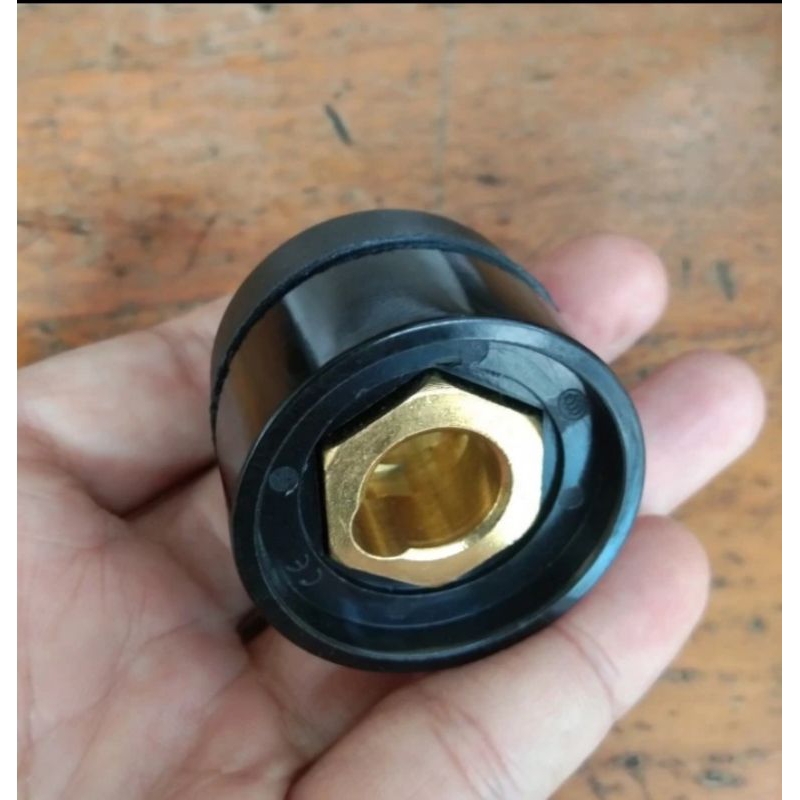 Jual konektor female rhino connector euro plug female 35 - 50 mm 1 pcs ...