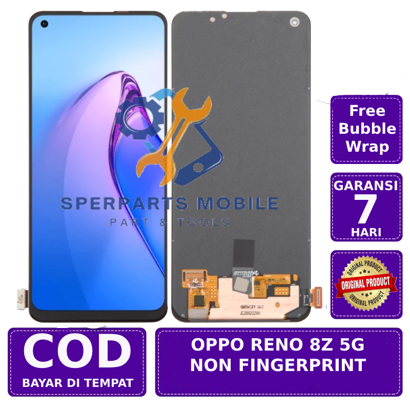 Jual LCD RENO 8z 5G Fullset Touchscreen ORIGINAL 100% Garansi 1 Bulan + Packing Bubbel | Shopee ...