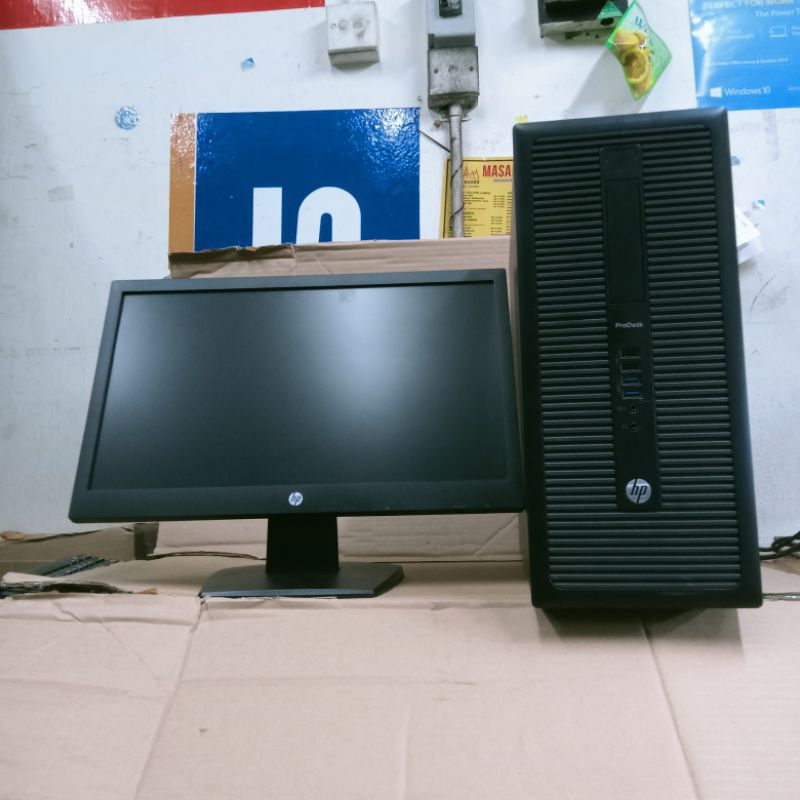 Jual Seragam PC hp prodesk core i5 -4570 Ram 4 gb Hardsik 500gb monitor ...