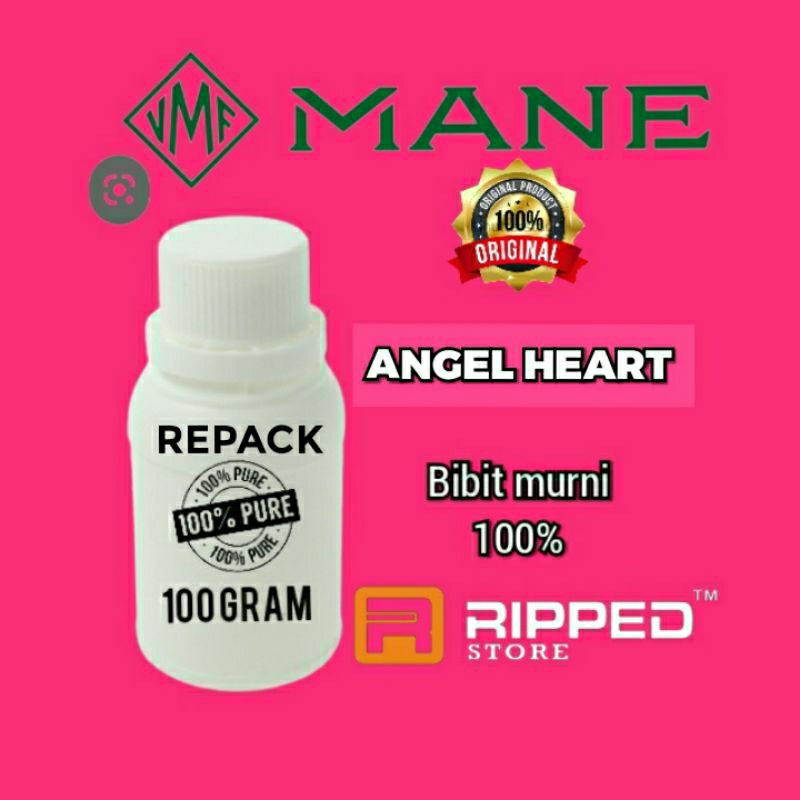 Jual (100 ML) BIBIT PARFUM MURNI ANGEL HEART BY MANE ORIGINAL | Shopee ...