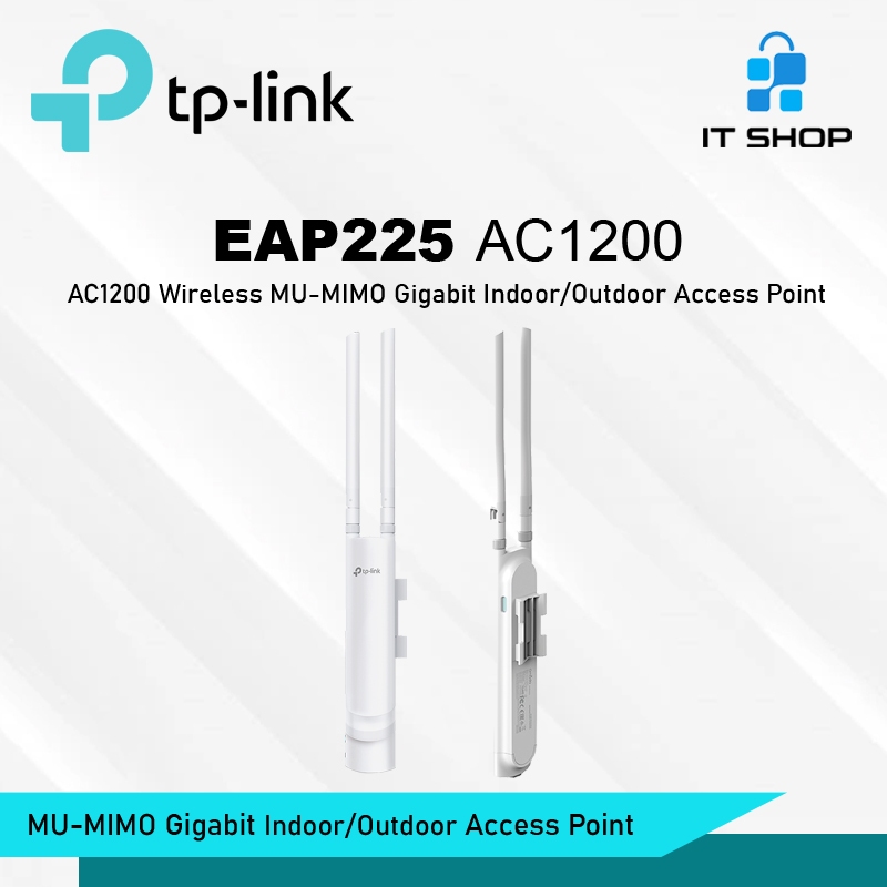 Jual TP-Link EAP 225 Omada AC1200 Wireless MU-MIMO Outdoor Access Point ...