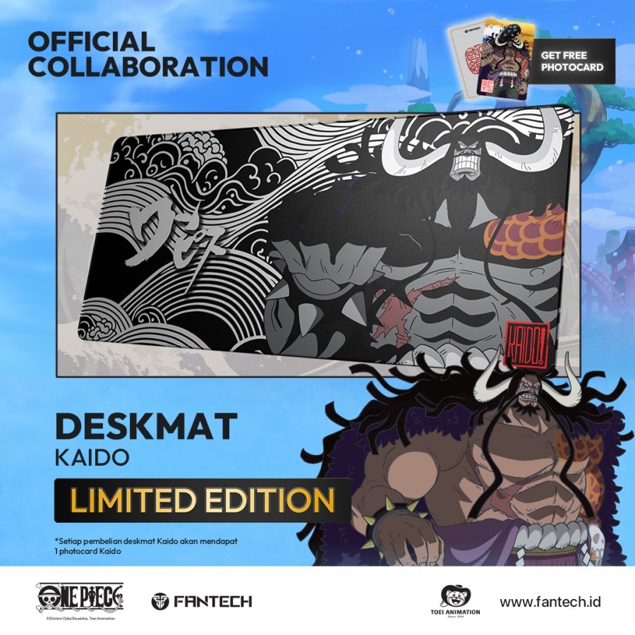 Jual Fantech One Piece Edition Kaido Gaming Deskmat | Shopee Indonesia
