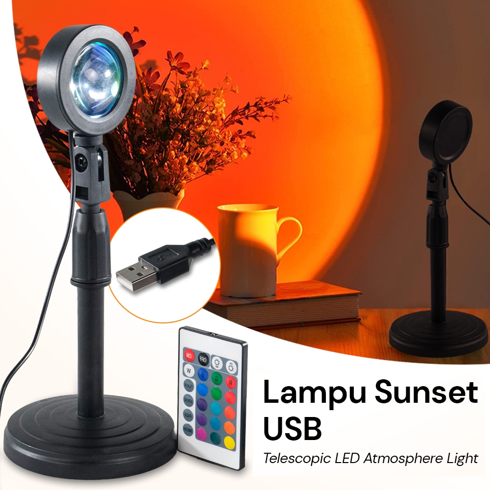 Jual Lampu shooting video konten aesthetic Telescopic LED Atmosphere 16 ...