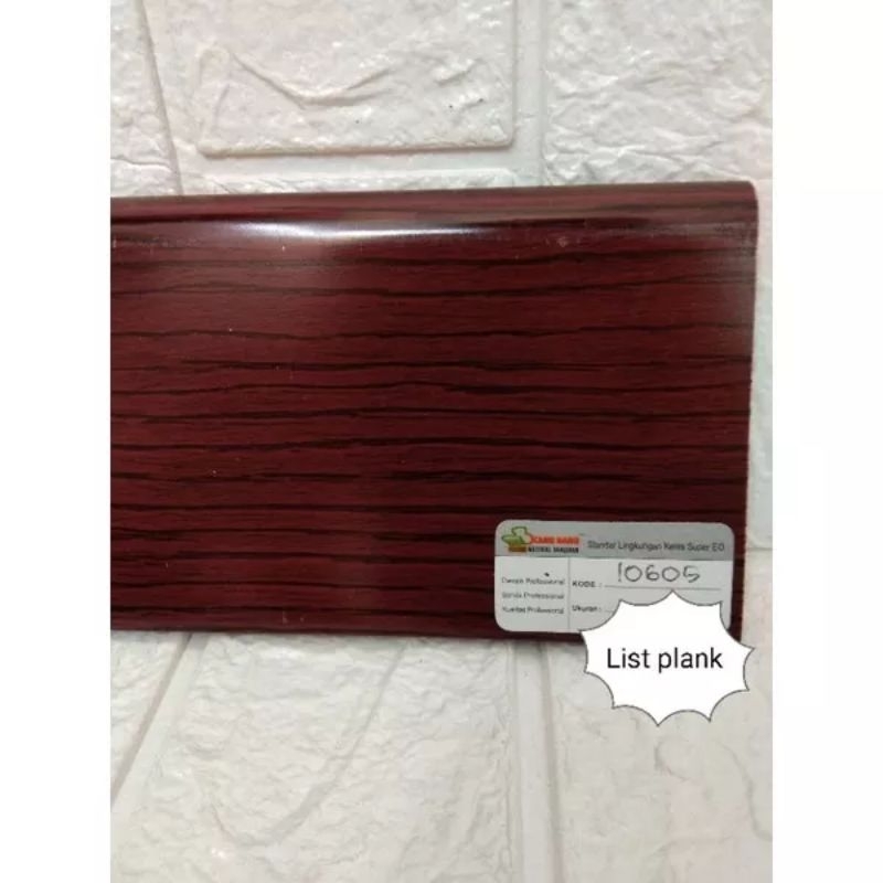 Jual Plint PVC / List dinding PVC / List plank PVC isi 2,4meter ...