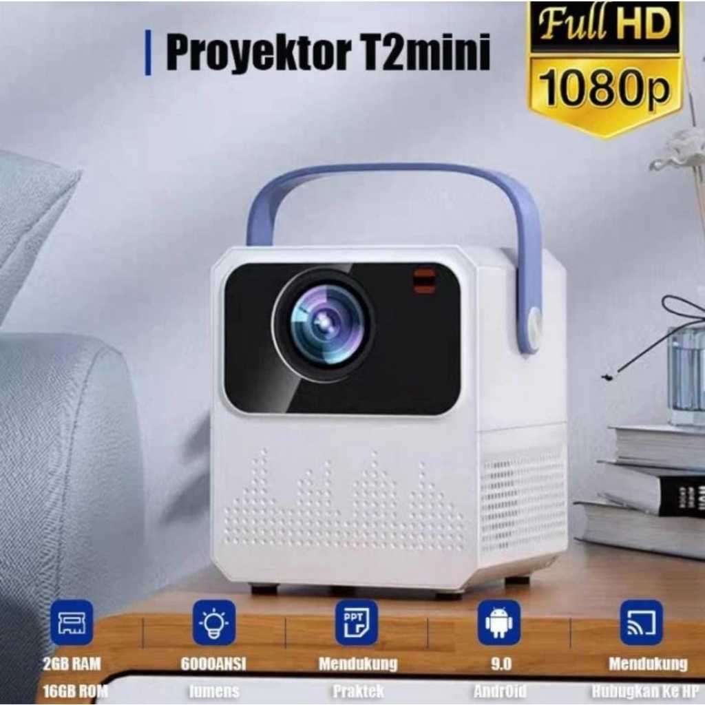 Jual TRIPSKY T2 MINI Proyektor Smart Projector 120 ANSI Lumens | Shopee Indonesia