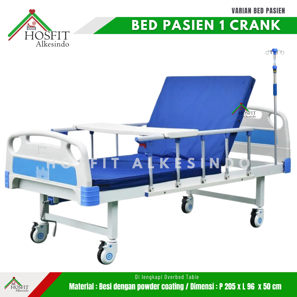 Jual GTT Bed Pasien ABS 1 Crank - Bed Pasien ABS 1 Engkol GTT | Shopee ...