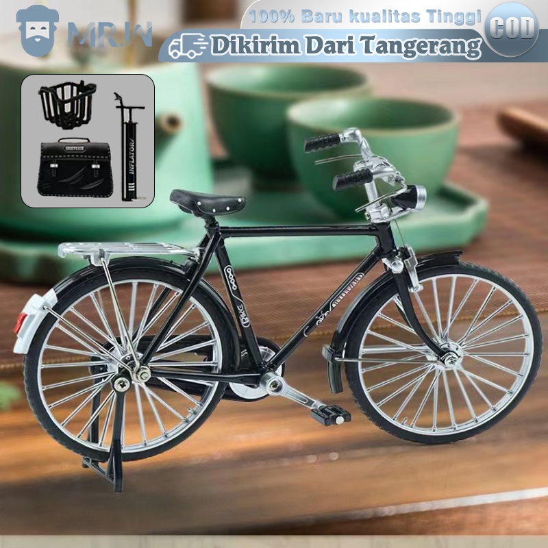 Jual Miniatur Sepeda Bahan Logam Mainan Sepeda Mini Retro Sepeda ...