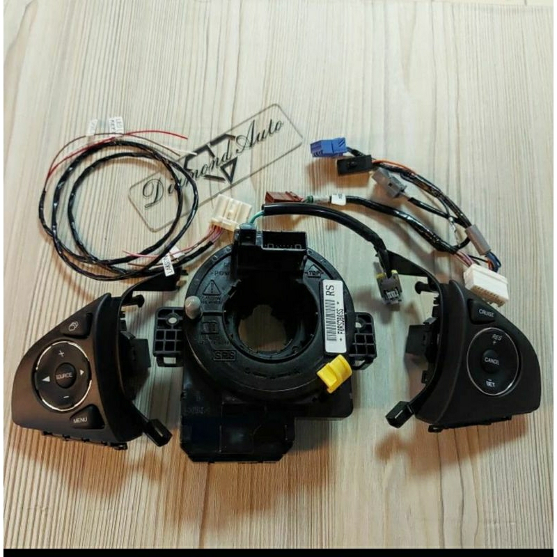 Jual Jual Tombol Steer HRV CRV JAZZ + CABLE SPIRAL+ Cable Head Unit ...