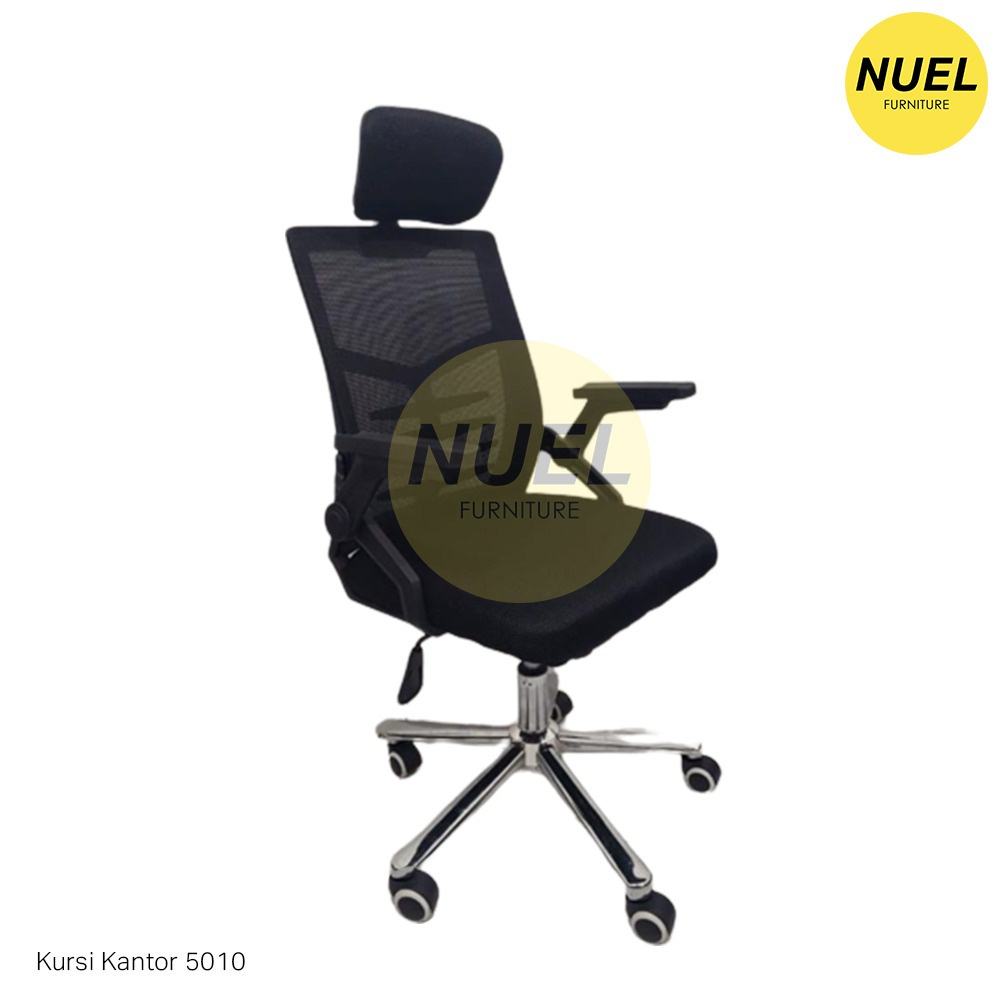 Jual Kursi Kantor Staff Kerja Bahan Jaring Hidrolik Roda Kaki Besi Tipe ...