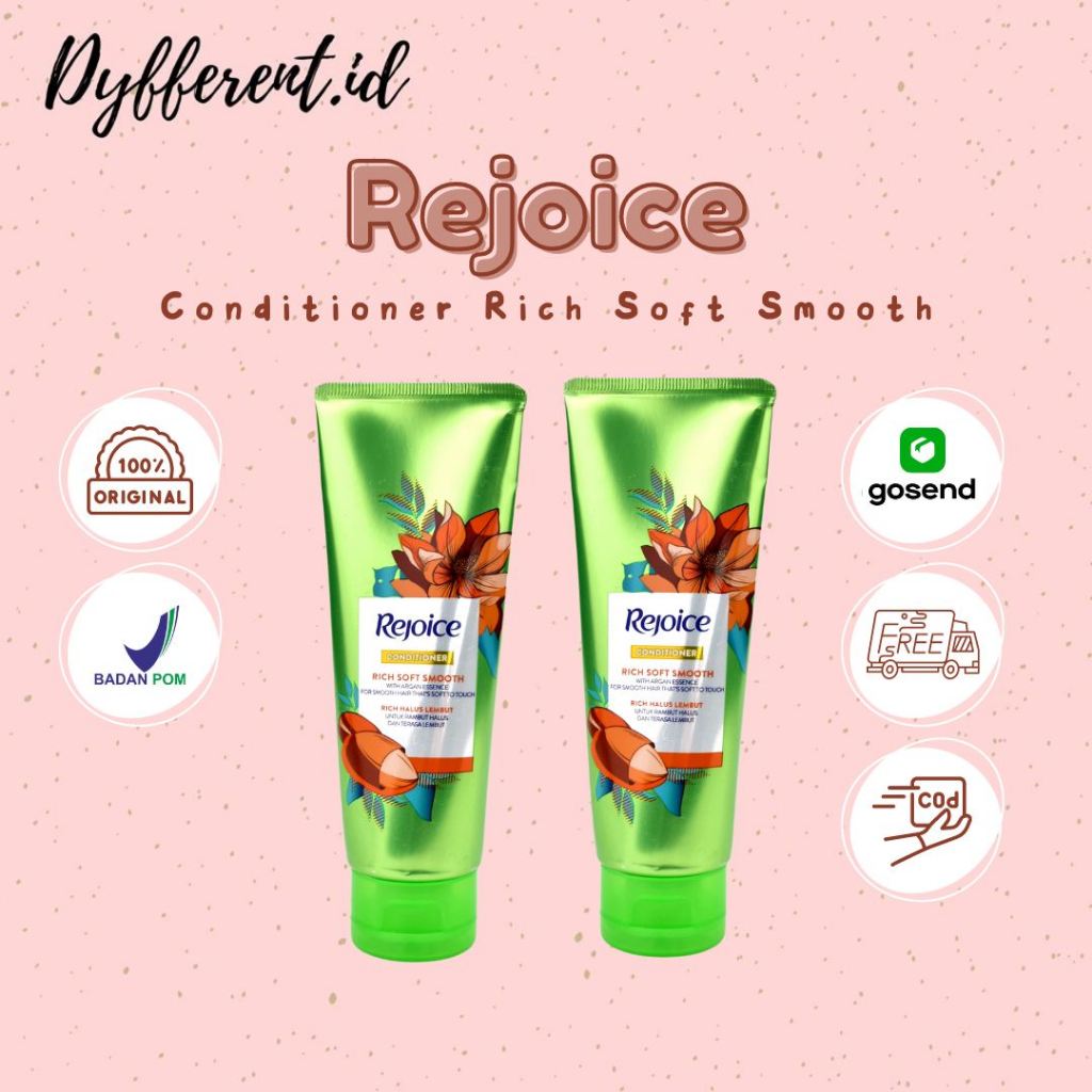 Jual REJOICE CONDITIONER RICH SOFT SMOOTH 70ML / 150ML | Shopee Indonesia