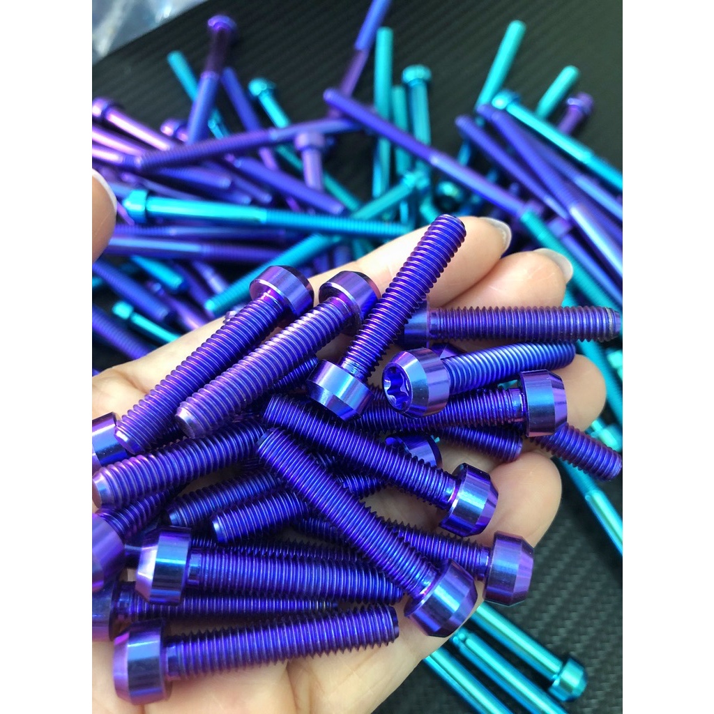 Jual BAUT TITANIUM PILLAR KEPALA KECIL SMALL HEAD DRAT 8,10,12 M6x15 ...