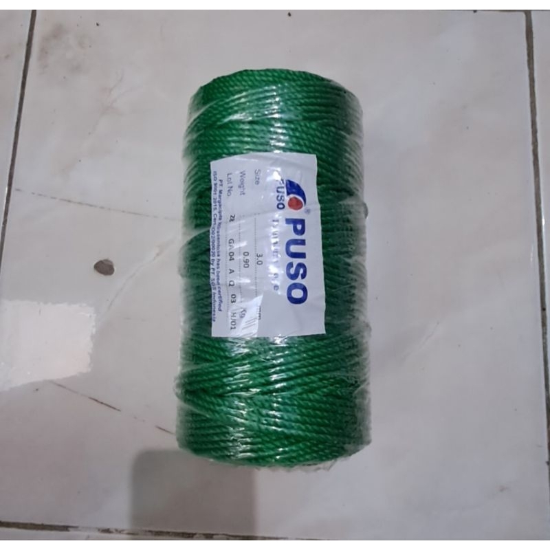 Jual Tali Tambang Plastik 3 mm / Tali Tampar / Tali Jaring ( 1Roll ) MURAH!!! - Biru | Shopee ...