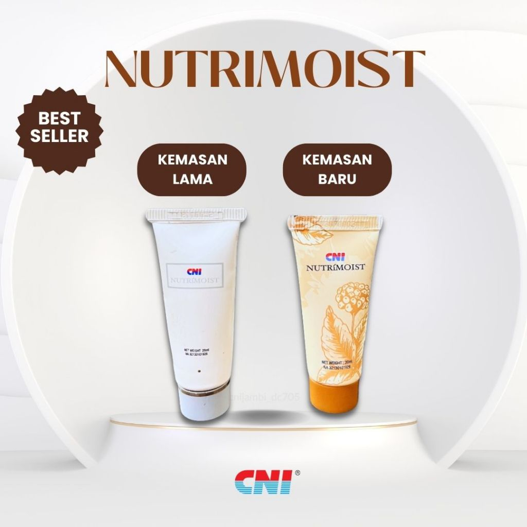 Jual CNI Nutrimoist (KEMASAN BARU) isi 20 gr dan 50 gr | Krim Salep ...