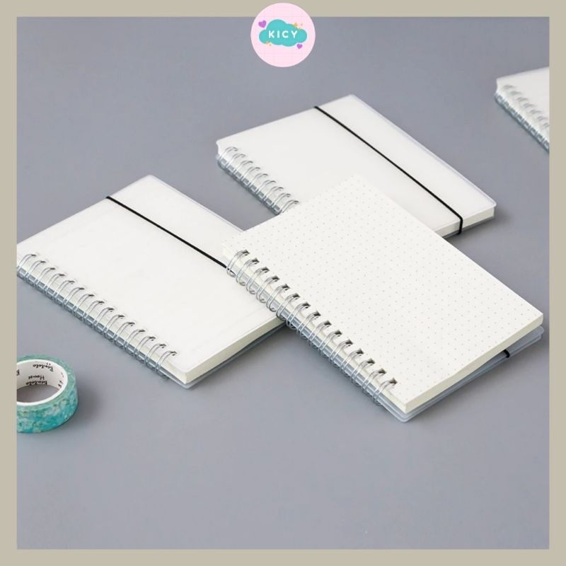 Jual [KICY] Notebook A6 Grid Dot Buku Tulis Catatan Kotak-kotak Agenda ...