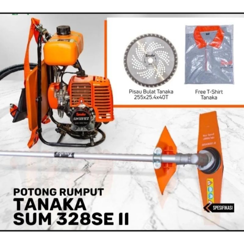 Jual mesin potong rumput tanaka sum 328 SE 2 | Shopee Indonesia