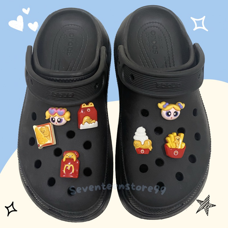 Jual Jibbitz Hiasan Sandal Crocs Gudetama /pcs | Shopee Indonesia