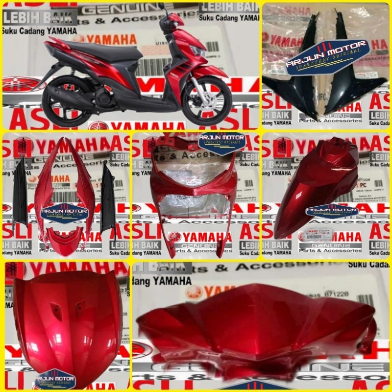 Jual paket body body halus 11pc mio soul gt115 mio gt 115 original ...