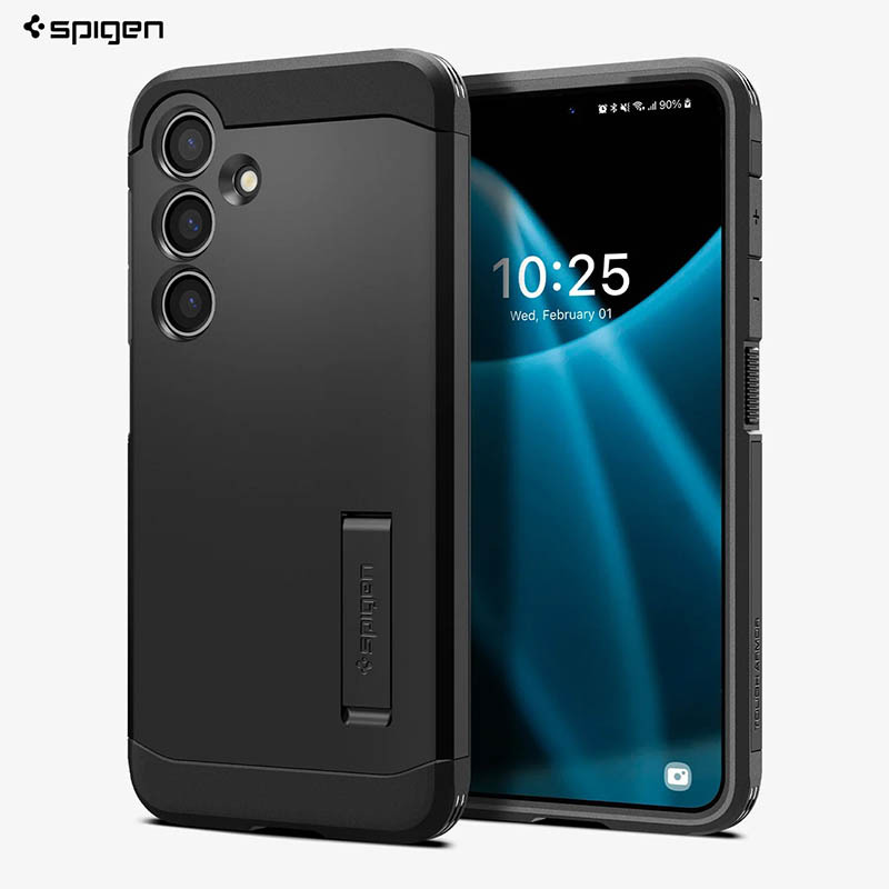 Jual Spigen Tough Armor Case Samsung Galaxy S24 Plus - Armor Casing Cover Stand Original PC TPU ...