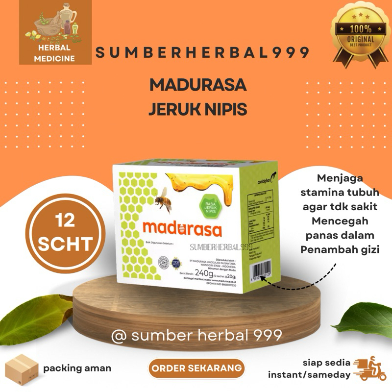 Jual Madurasa Jeruk Nipis 12 Sachet | Shopee Indonesia