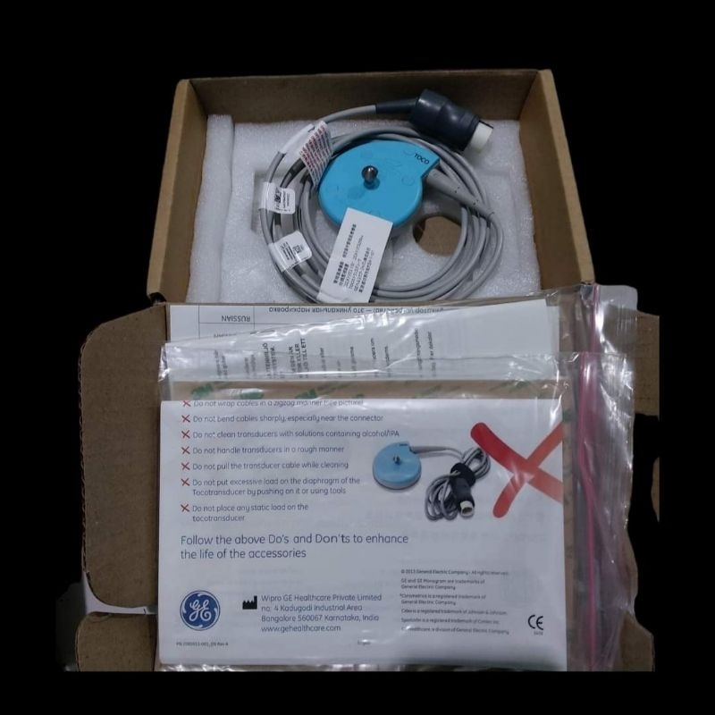 Jual Original GE 5700HAX TOCO/Fetal Probe Corometrics Ultrasound ...