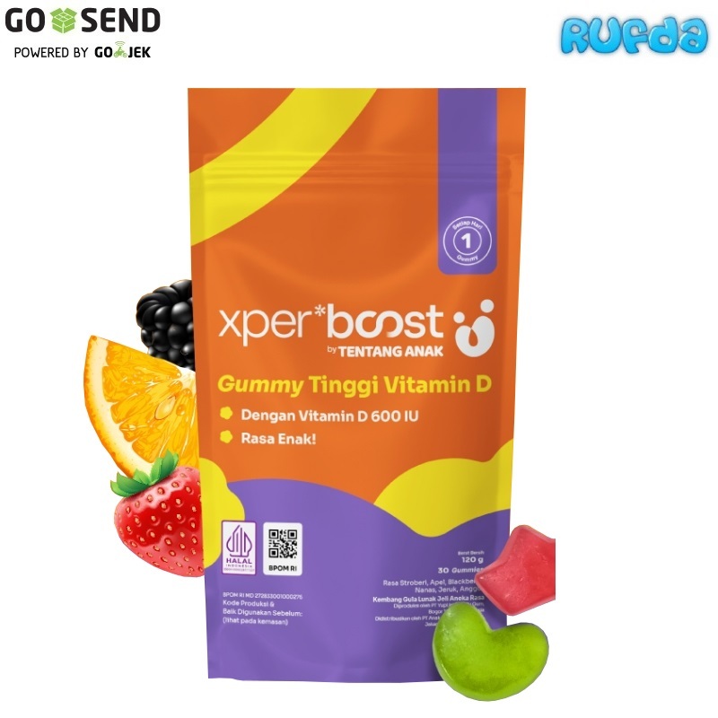 Jual Expert Boost Gummy Vitamin D 600 IU untuk Anak Ibu Hamil Xper ...