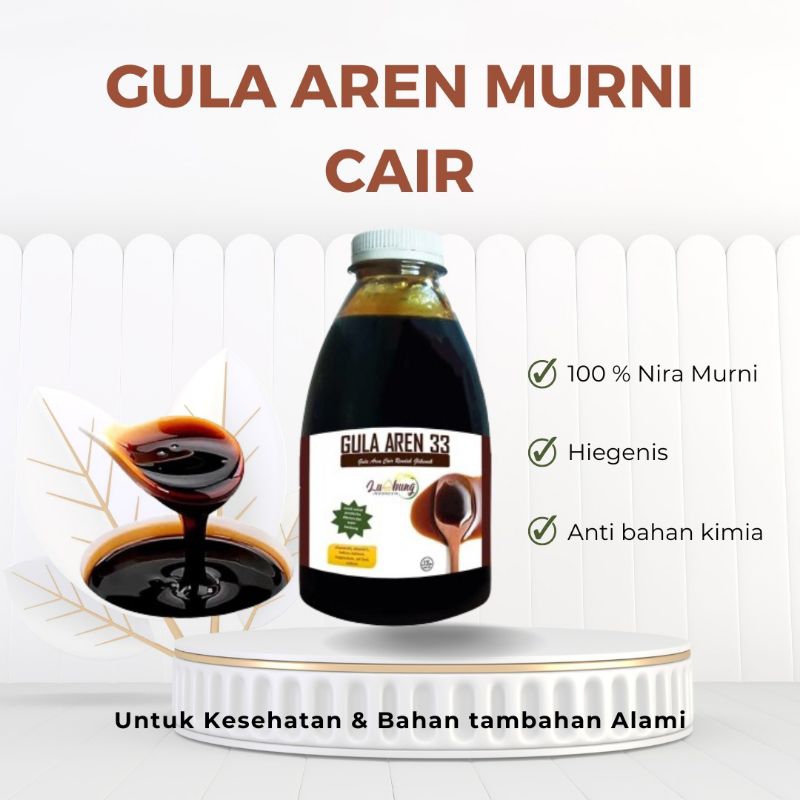Jual Gula Aren Murni Cair 330g | Shopee Indonesia
