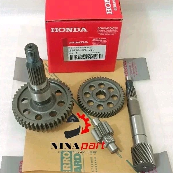Jual Gigi Rasio Set 4Pcs KZL Gear Rasio Beat Fi (Stater Kasar) Scoopy ...