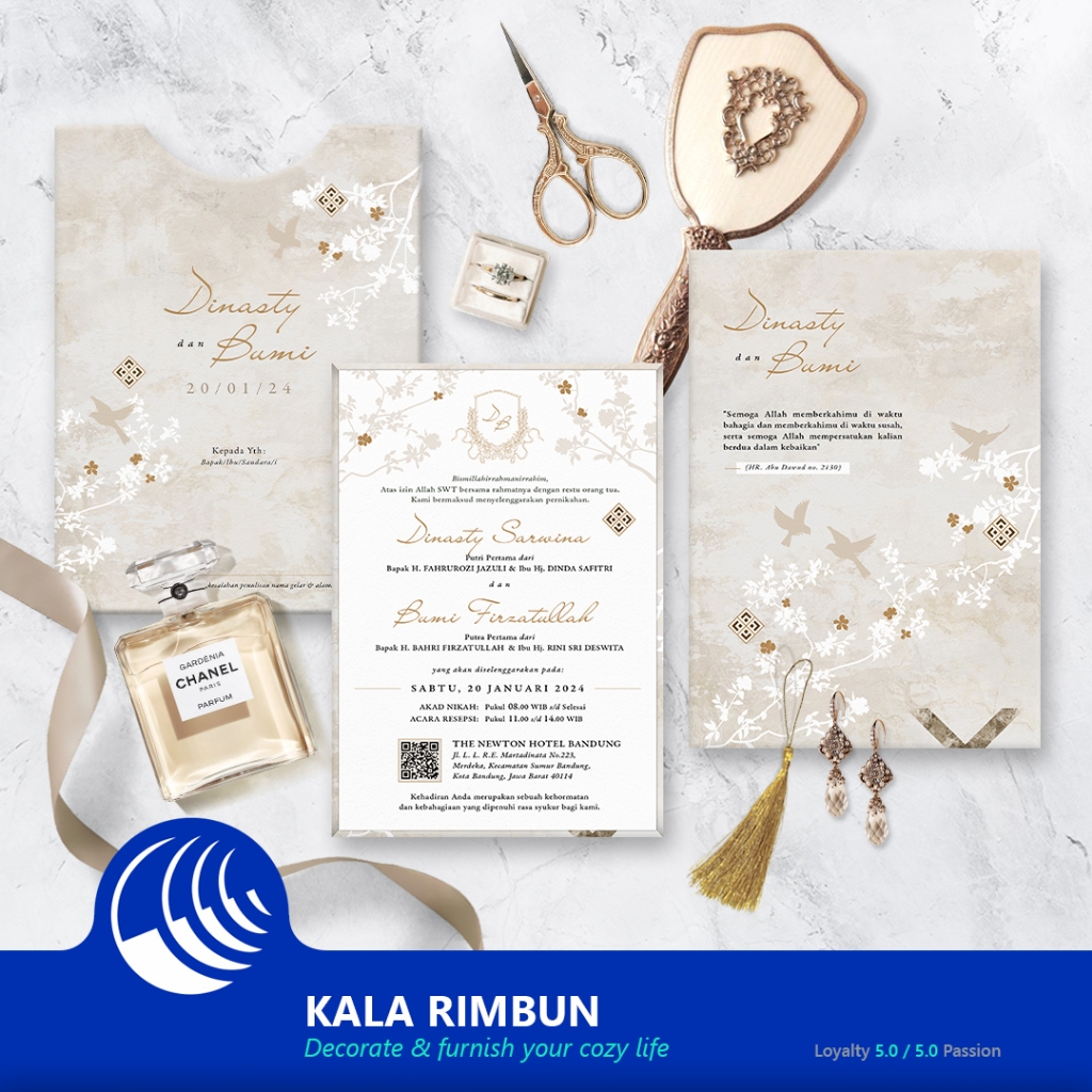 Jual Undangan Pernikahan Cetak Undangan Pernikahan Hard Cover Mewah ...