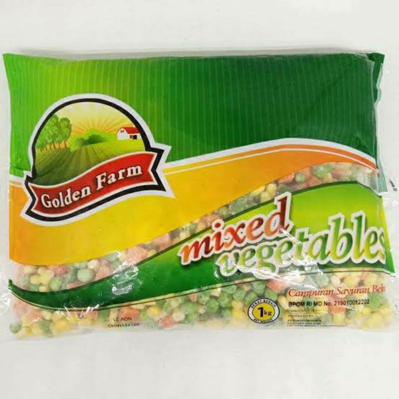 Jual Golden Farm Mixed Vegetables 1 kg | Shopee Indonesia