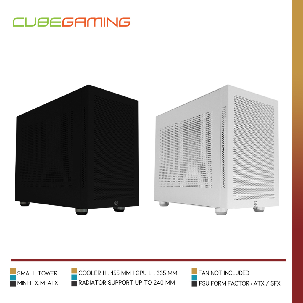 Jual CUBE GAMING AXEL V2.0 MESH | FRONT & SIDE MESH PANEL | Shopee ...