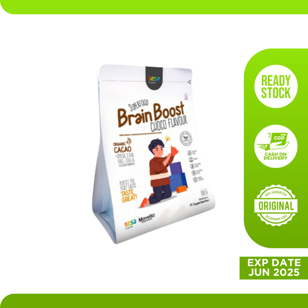 Jual Superfood Mavella Brain Boost Powder 100g - Superfoods Omega3 DHA ...