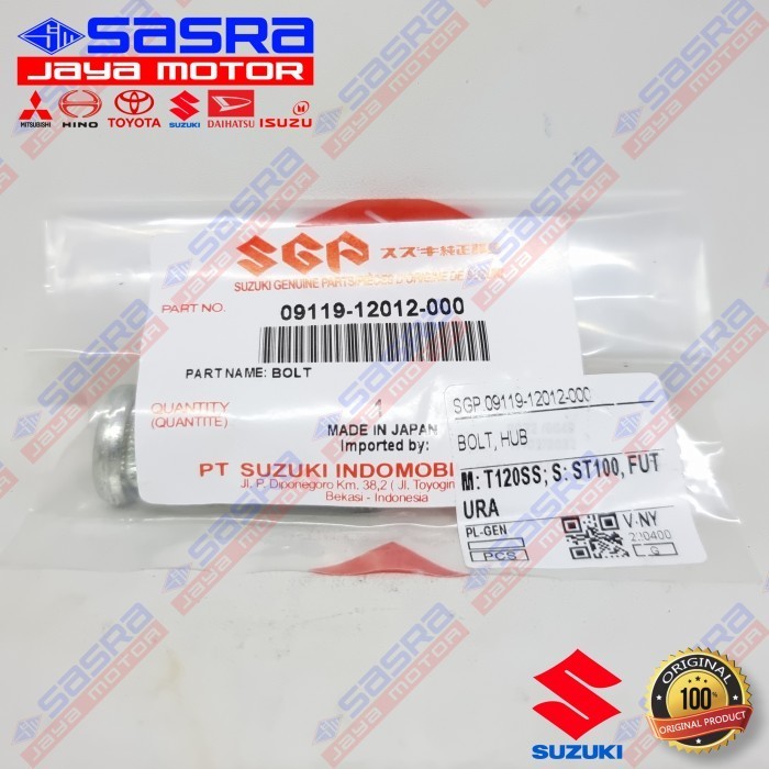 Jual Bolt Hub/Baut Roda ORI - T120SS|CARRY ST100|FUTURA|APV - SUZUKI ...