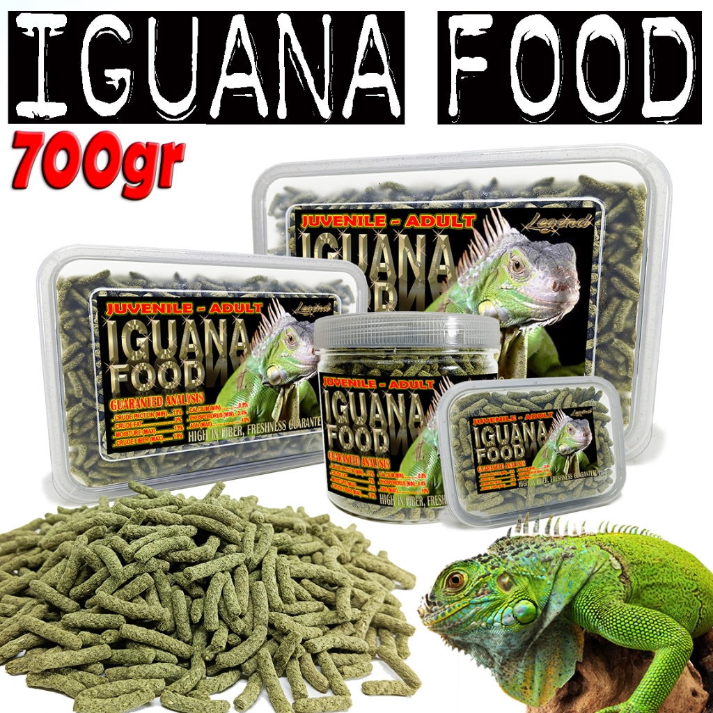 Jual 700GR IGUANA NATURAL FOOD DIET JUVENILE ADULT PELLET SAYUR REPTILE ...