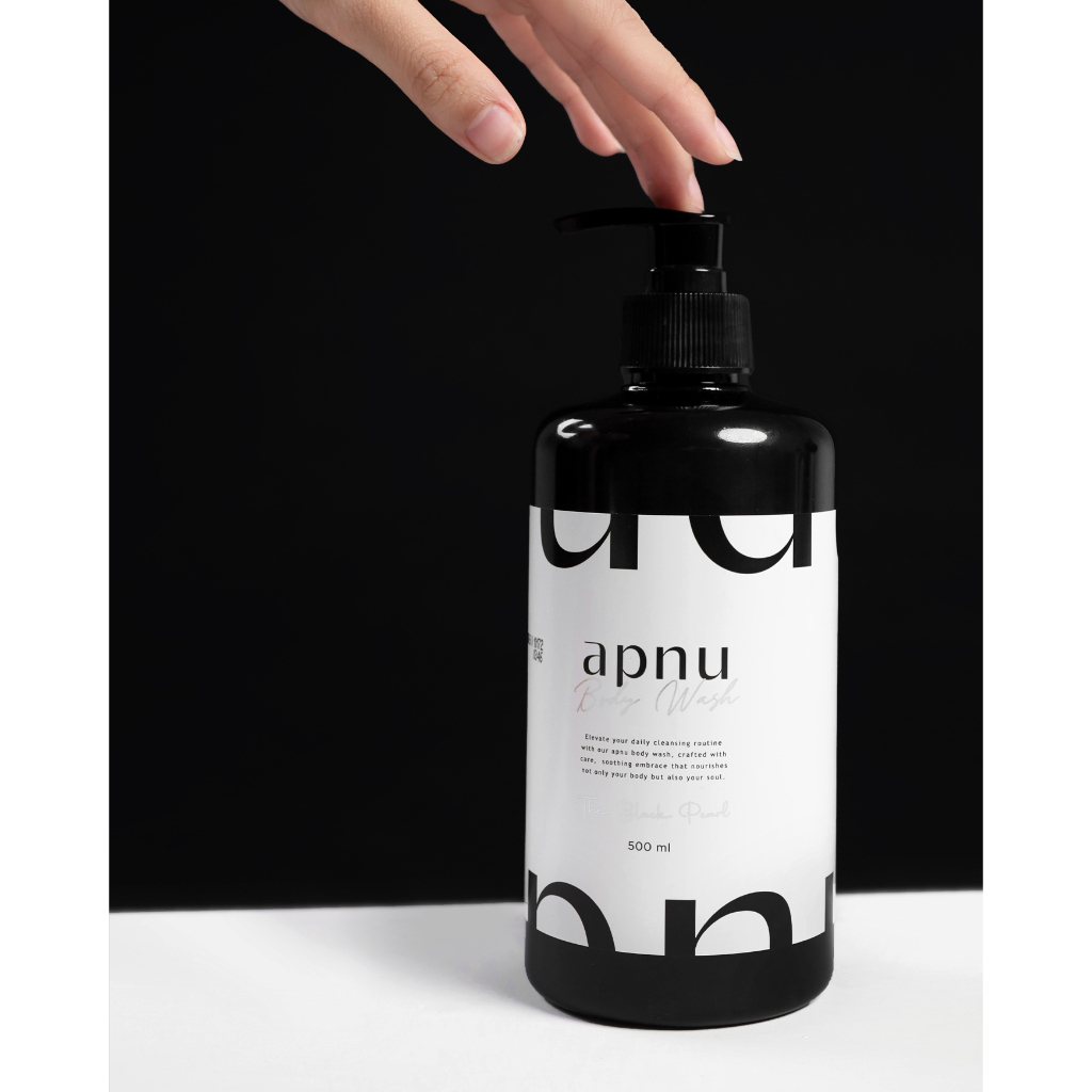 Jual Apnu Body Wash - The Black Pearl | Sabun Mandi Cair 500ML | Shopee ...