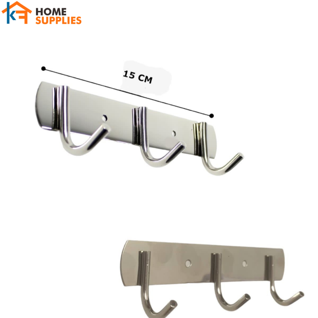 Jual 【KF】Kapstok Stainless Steel Anti Karat / Gantungan Baju Hook Kait ...