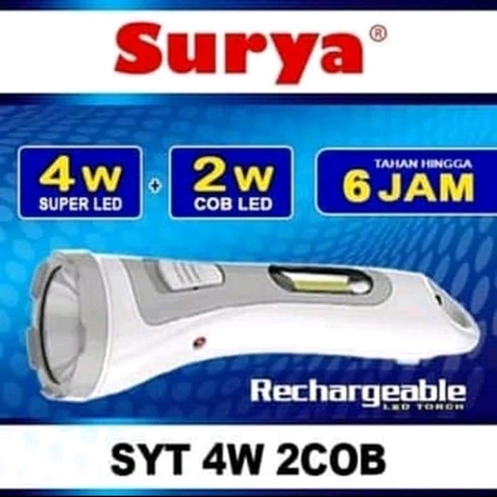 Jual Senter Surya SYT 4W 2COB | Shopee Indonesia