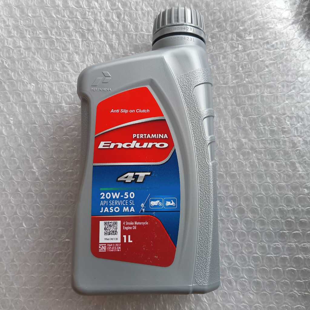 Jual 2m OLI MESIN 4T PERTAMINA ENDURO 20W-50 1L | Shopee Indonesia