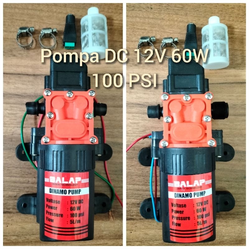 Jual POMPA DINAMO DC DINAMO PUMP DC 12V DINAMO SPRAYER ELEKTRIK POMPA ...
