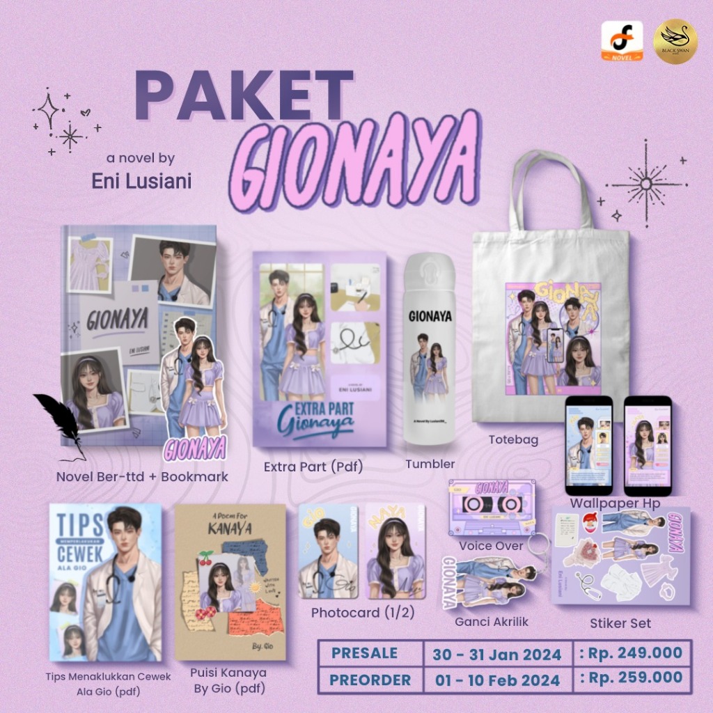 Jual Novel Gionaya Karya Eni Lusiani - Blackswan | Shopee Indonesia