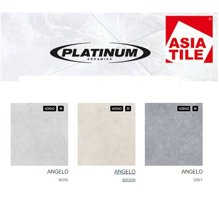 Jual ANGELO SERIES MATT UK.40X40 PLATINUM ASIA TILE KERAMIK DINDING ...