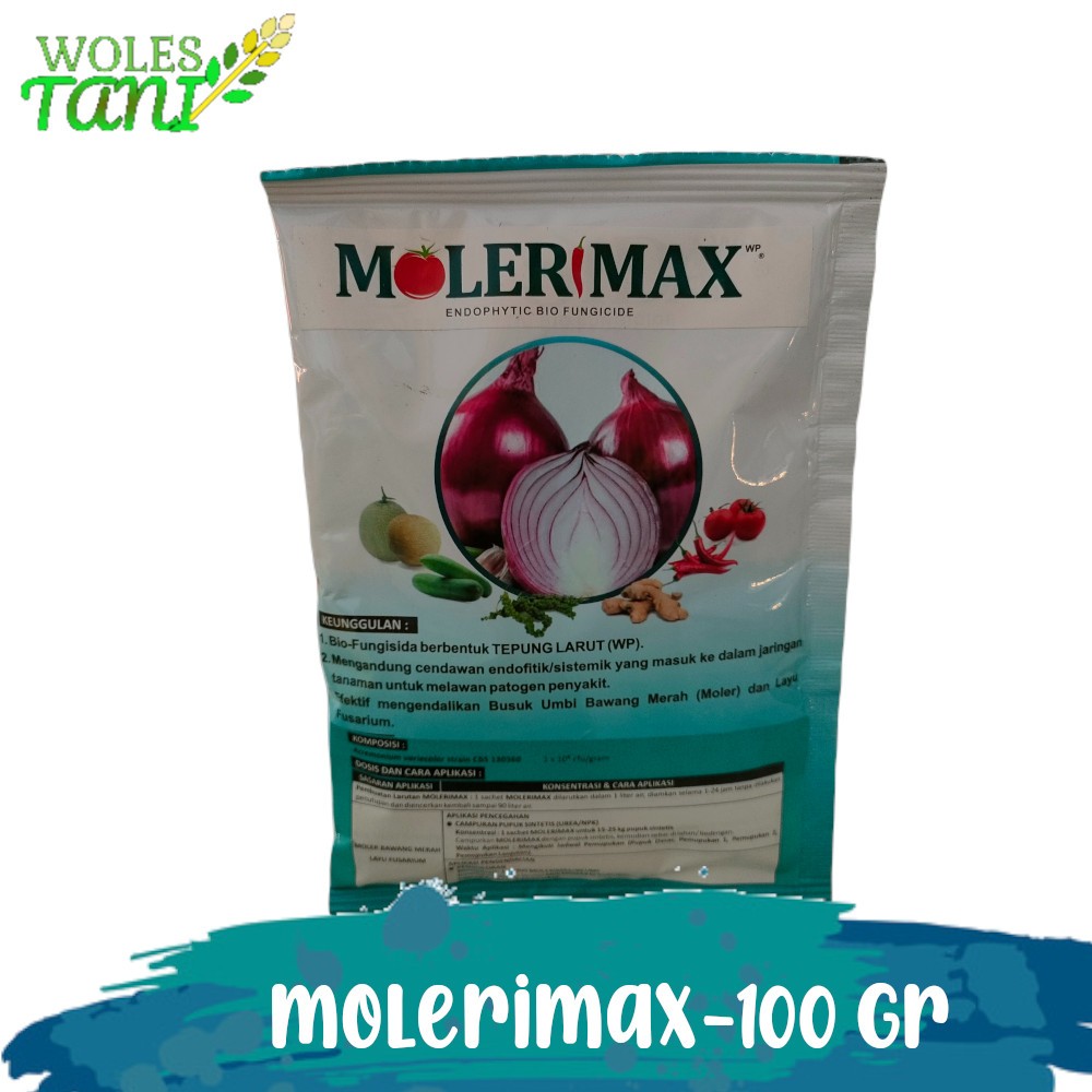 Jual Molerimax 100 Gram Molermax Pencegah Moler Umbi dan Fusarium | Shopee Indonesia