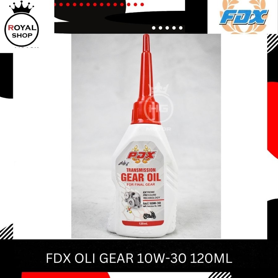 Jual PDX Gear Oil Oli Transmission Motor 120ML 120 Transmisi Gardan ...