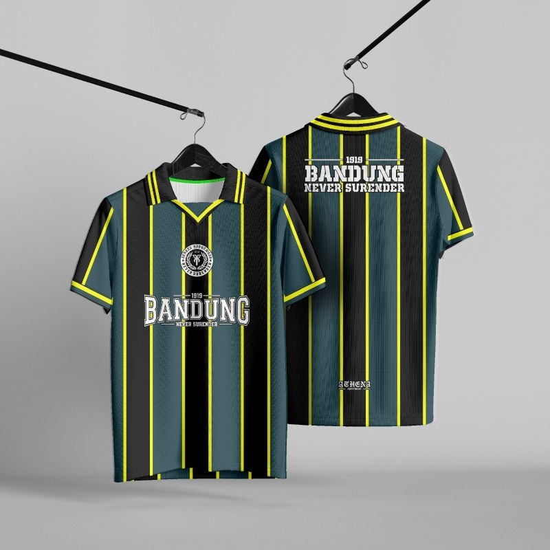 Jual Jersey Vintage Kerah Clasic Bandung Never Surender | Shopee Indonesia